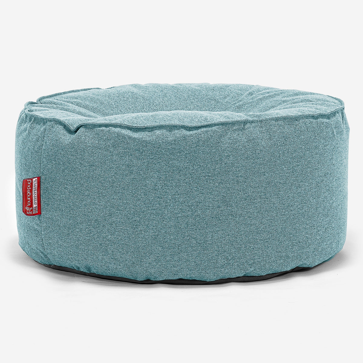 Lounge Pug, Stor Rund Puff, Saccosekk, Sittepuff, Interalli Ull Aqua ...