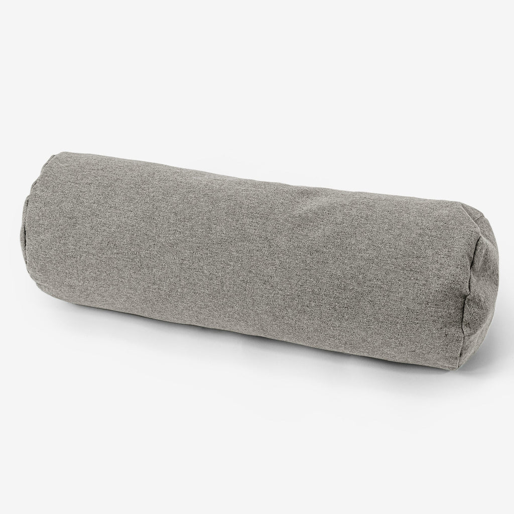 Lounge Pug Sylinderpute 20 X 55cm Interalli Ull Sølv Pøllepute